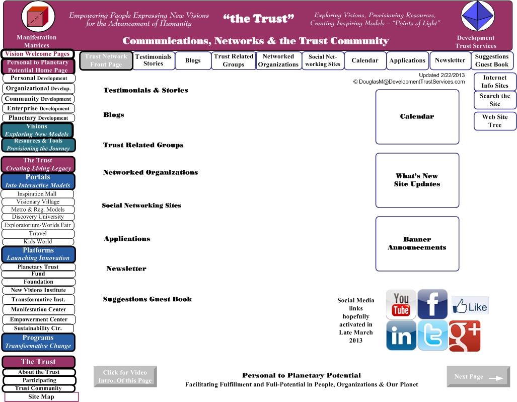 Trust Network Front page 2-22-2013 – Development Trust Services
